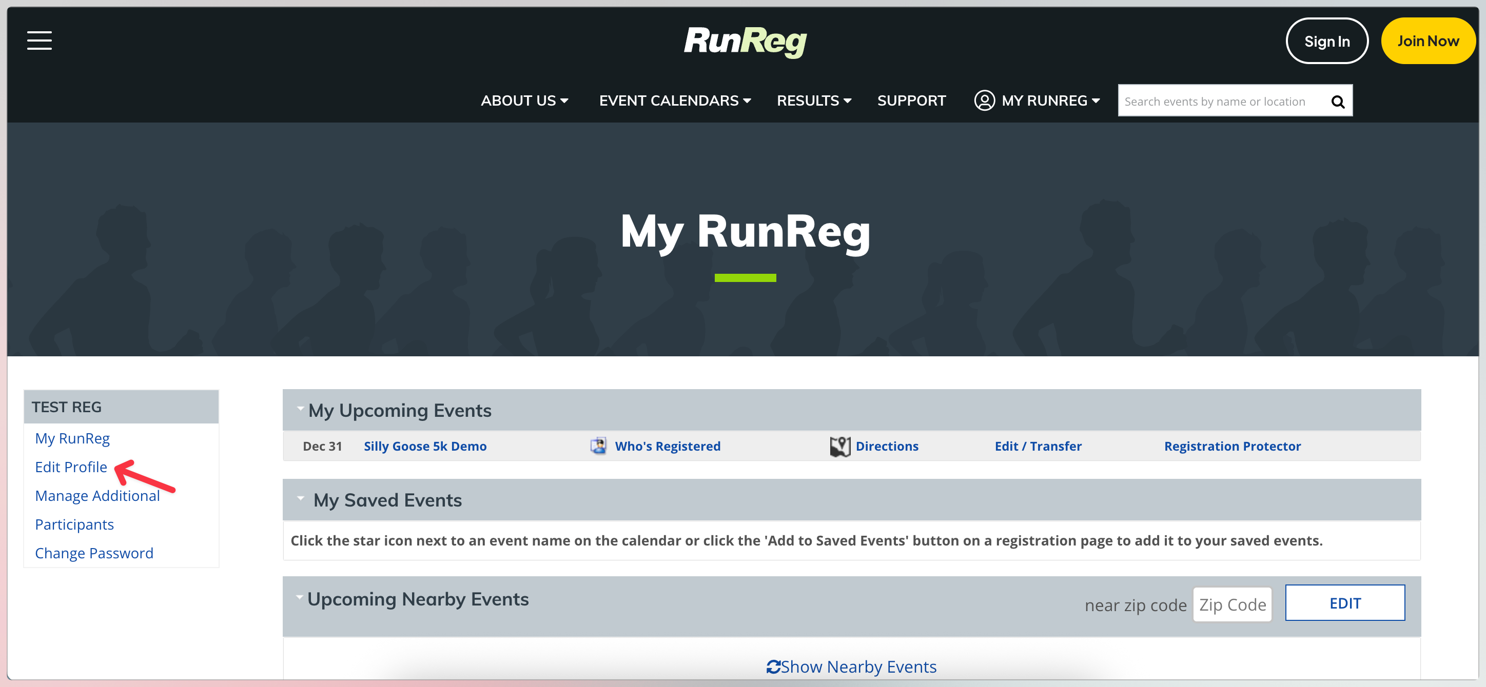 How to Create an Account – athleteReg